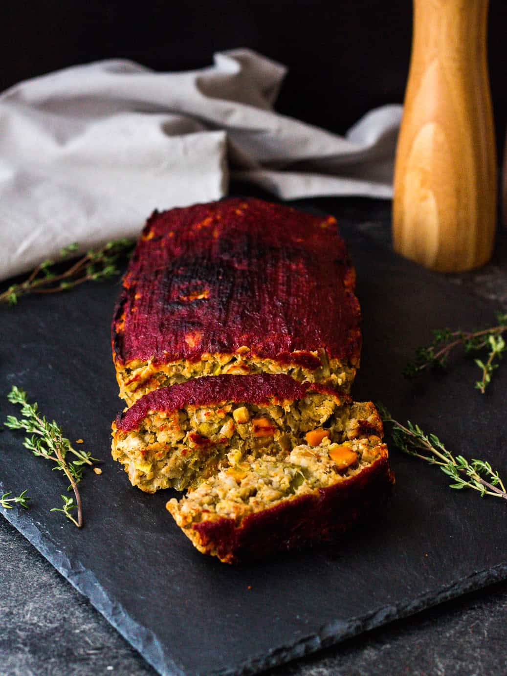 Easy Chickpea Loaf - Veggie Jam English